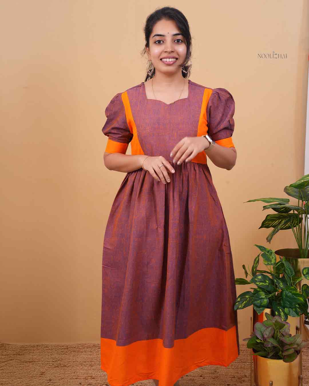 Perfect for summer(orange side panel) – NOOLIZHAI